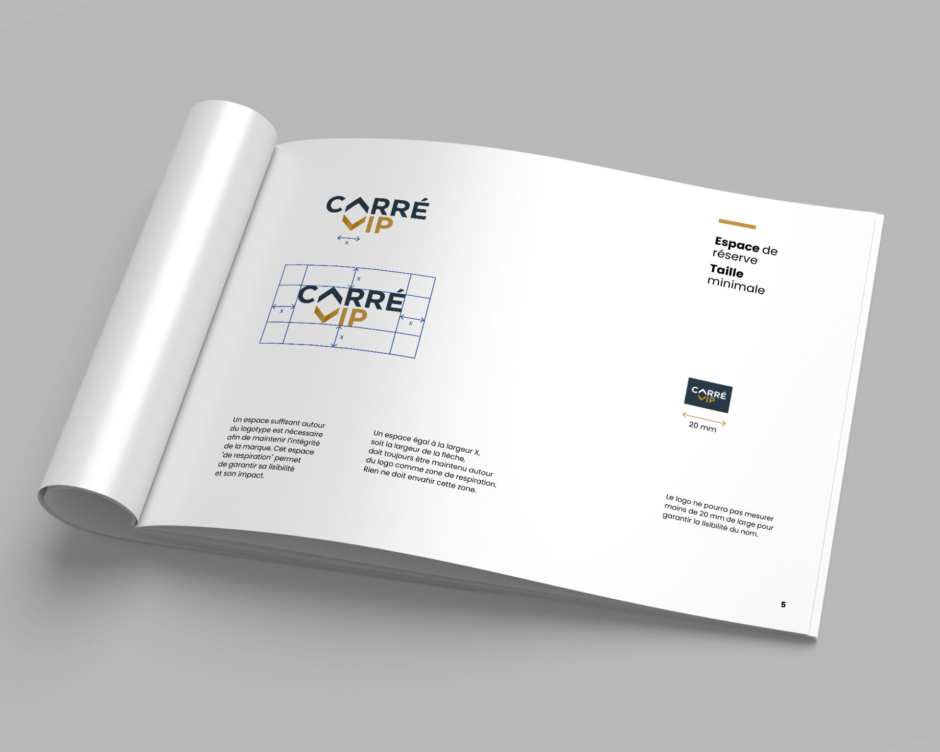 Carré VIP – identité visuelle et charte graphique – Shifumi, atelier de ...